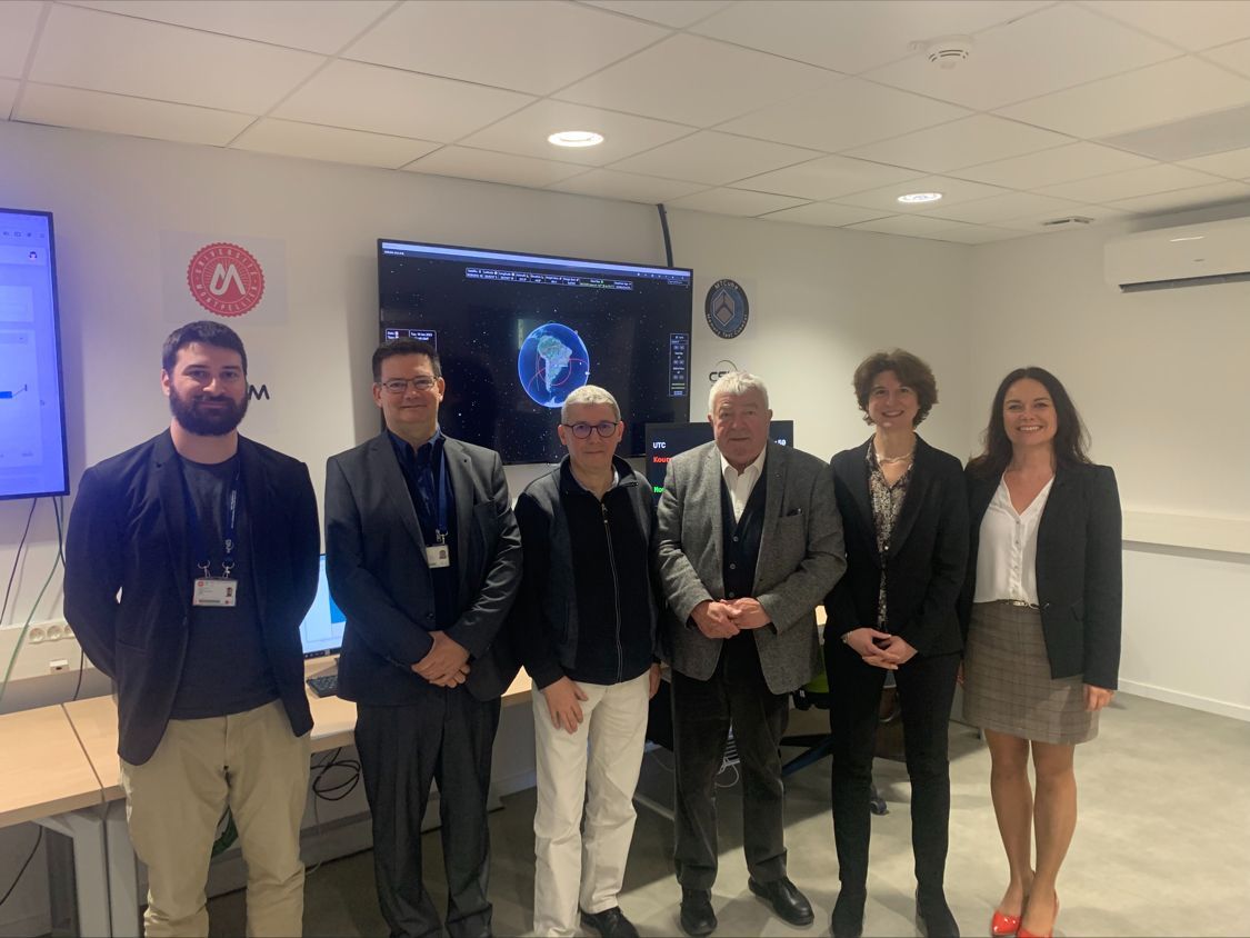 Visite de la division Espace de Safran - Centre spatial de l'Université ...