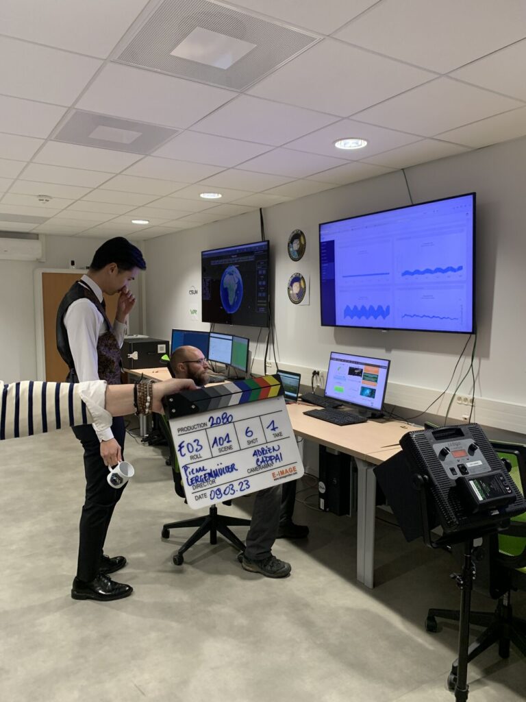 And…action! - Space center of the University of Montpellier