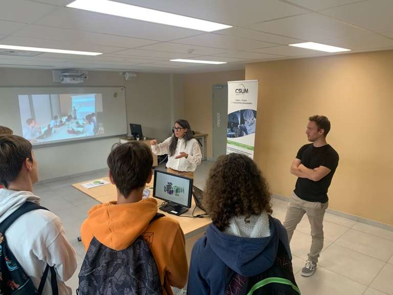 Presentation of space professions to middle and high school students ...
