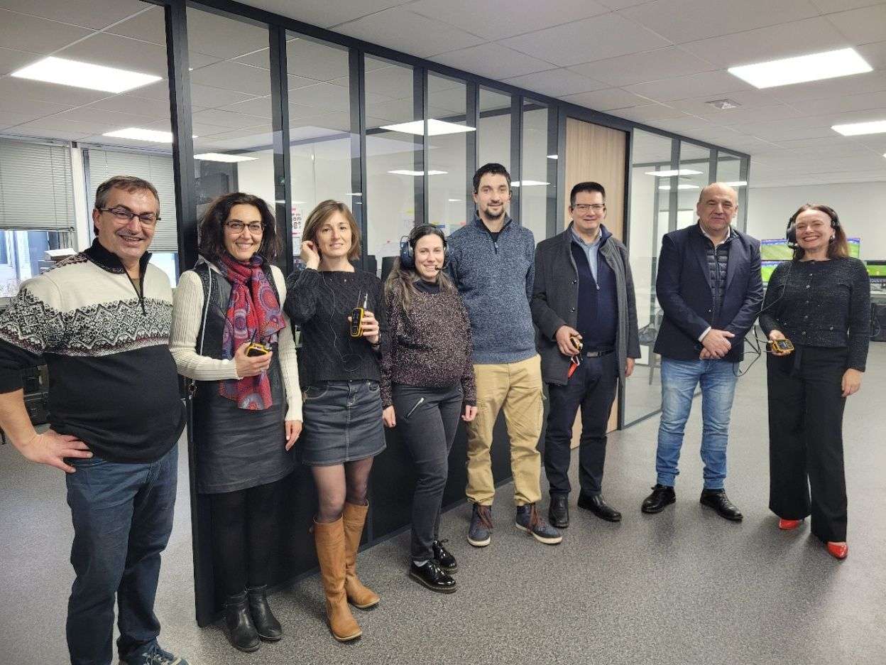 Visit at VOGO - Space center of the University of Montpellier